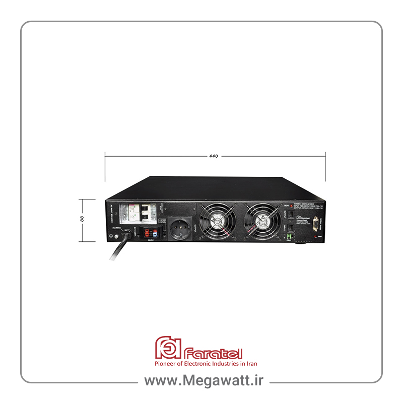 یو پی اس فاراتل سری SDC مدل SDC3000X-RT - مگاوات